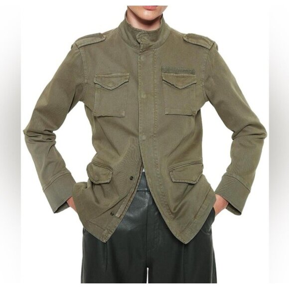 Anine Bing | Jackets & Coats | Anine Bing Army Olive Green Military ...